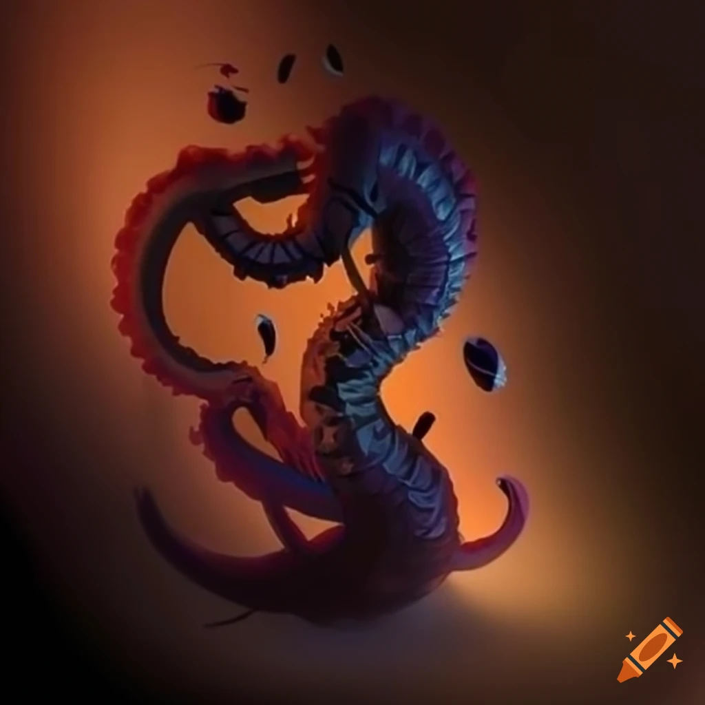 Cryptic and abstract image