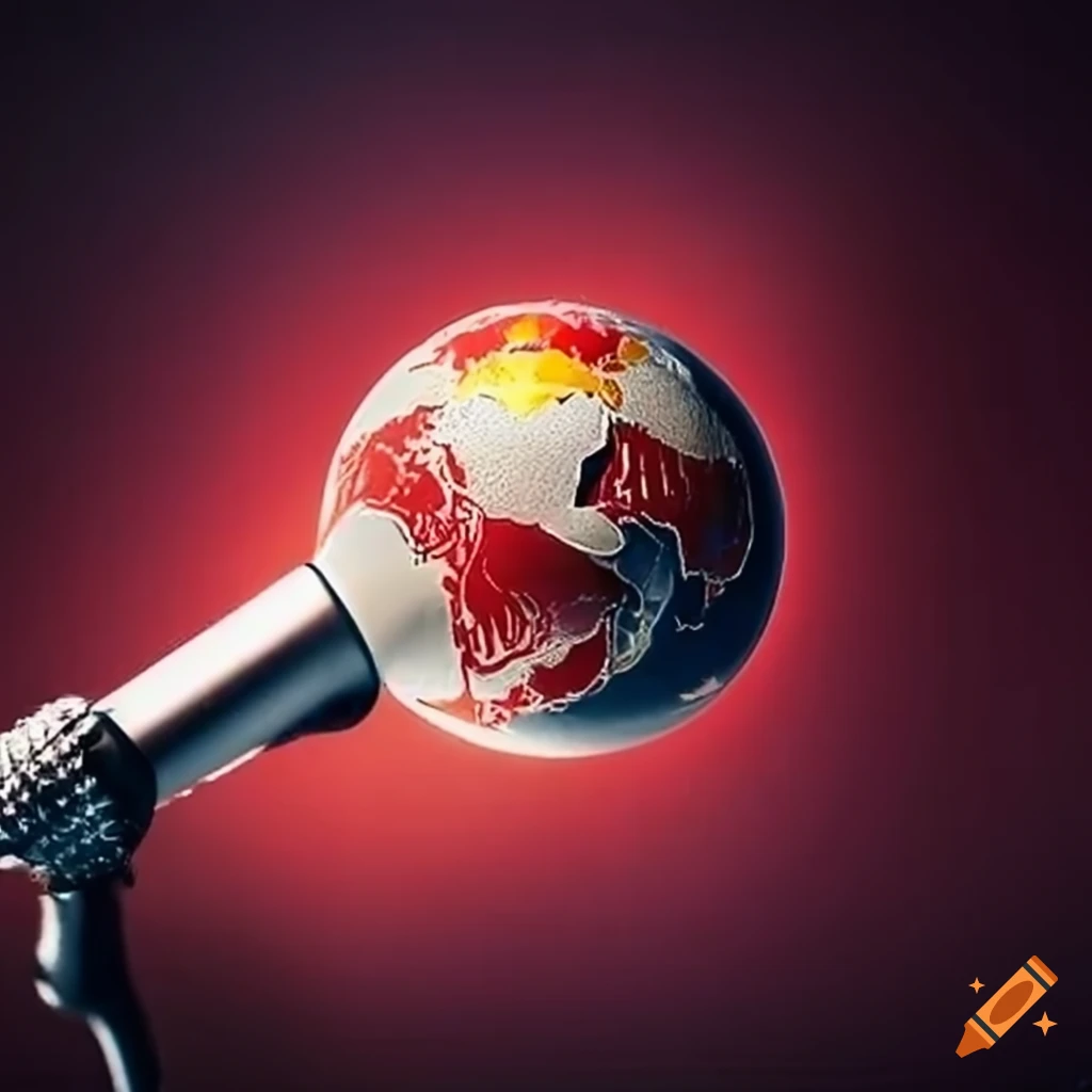 Red bull soccer microphone