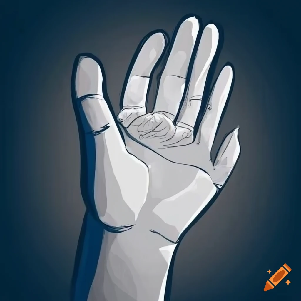 Clean and minimalist hand sketch