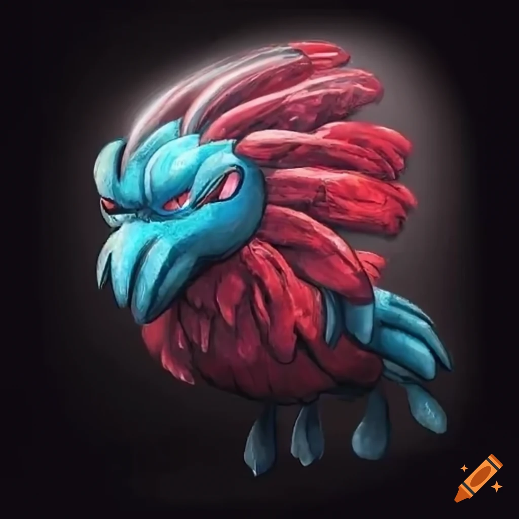 Captivating artwork of a mysterious pokemon on Craiyon