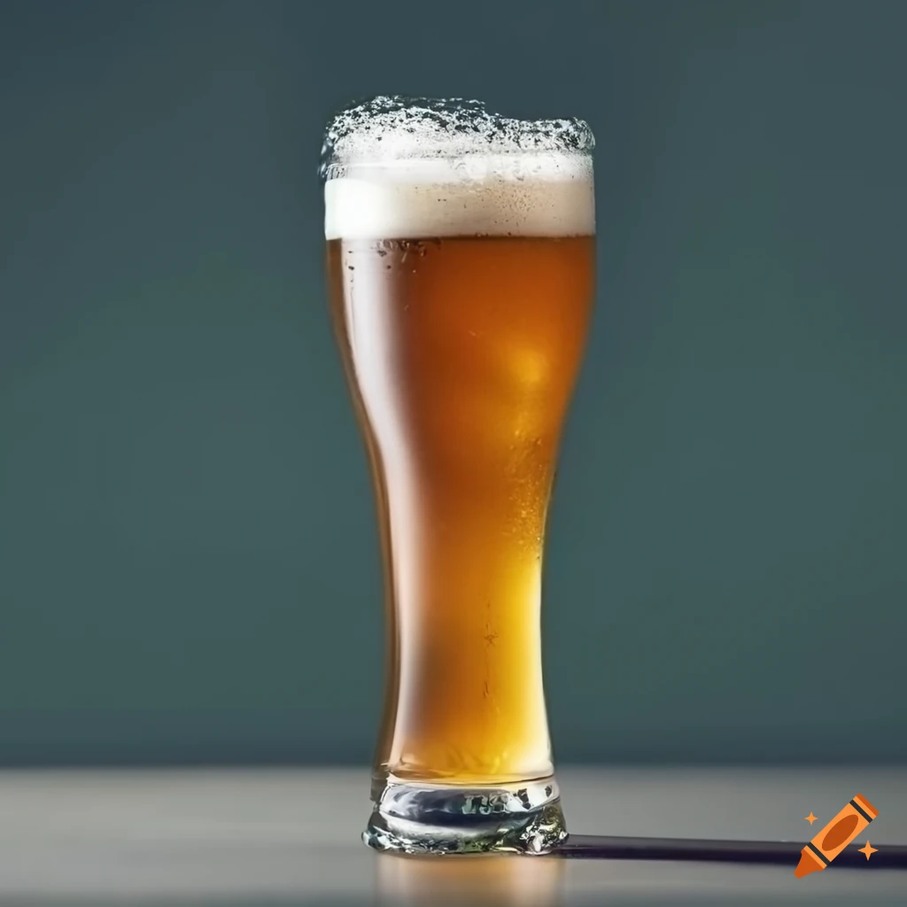 Beer bottle labeled la bonne pain'te on Craiyon