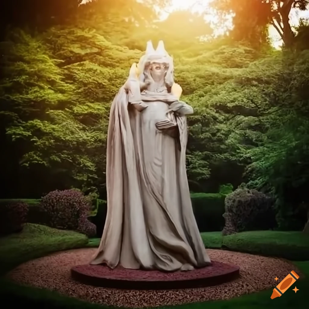 Dawn statue of a king from lord of the rings on Craiyon