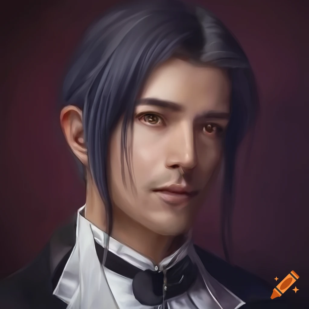 Thomas barrow from downton abbey merge sebastian michaelis from black ...