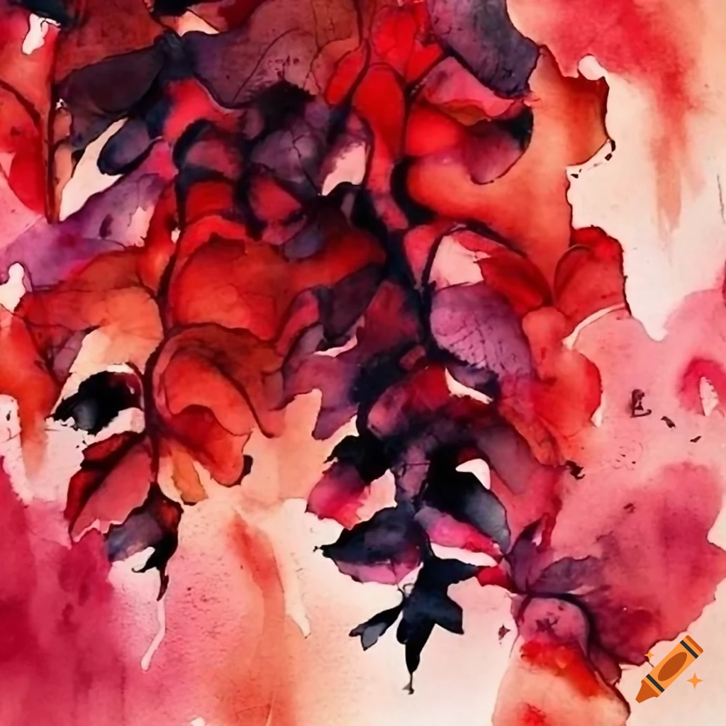 Garden and watercolor art by joseph zubick on Craiyon