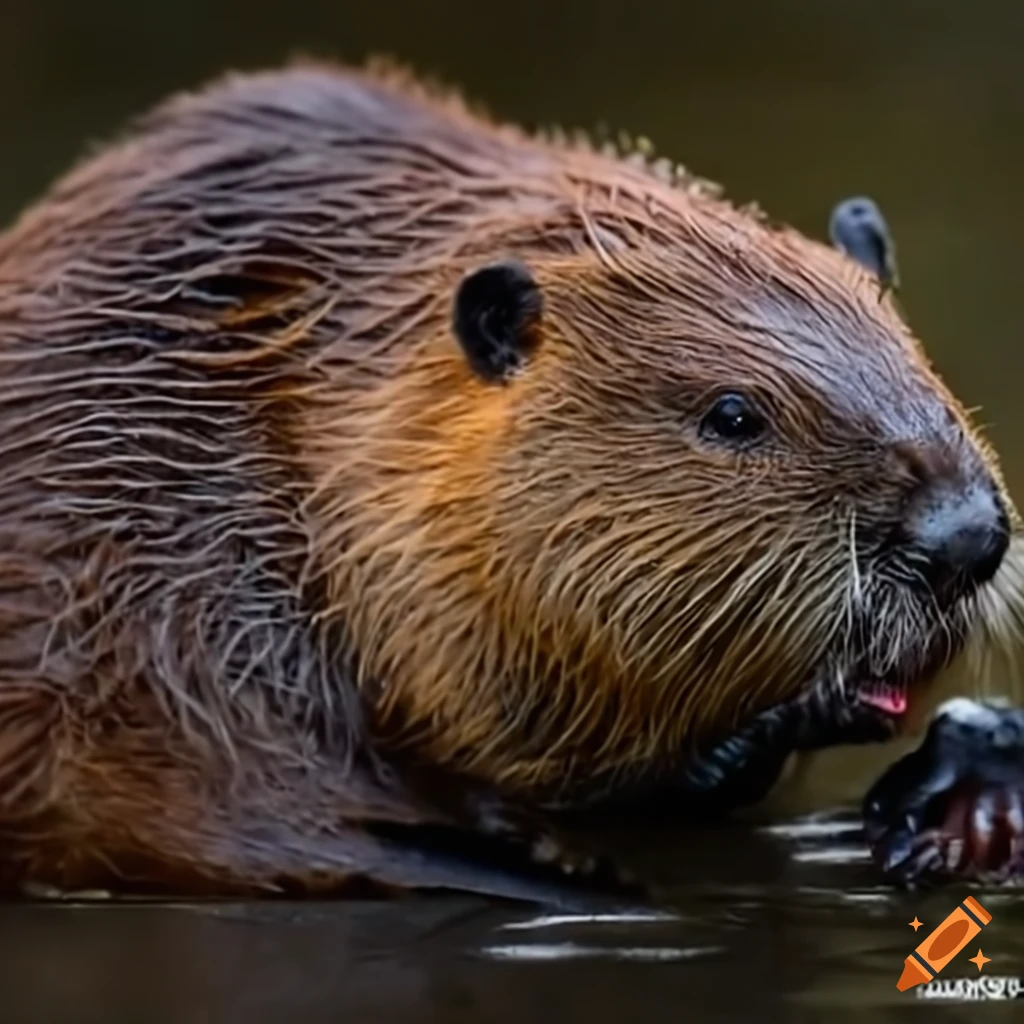 Beaver on Craiyon
