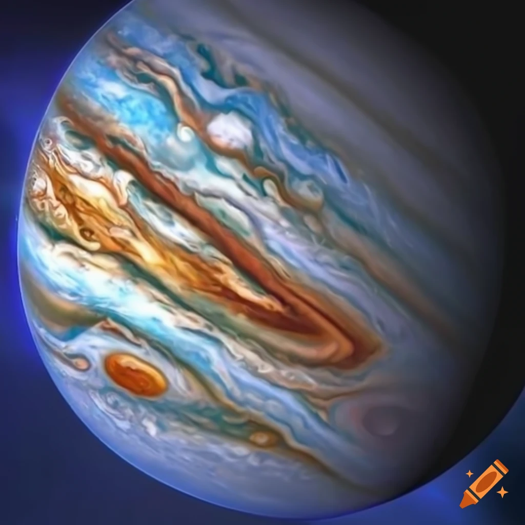 Planet jupiter image on Craiyon