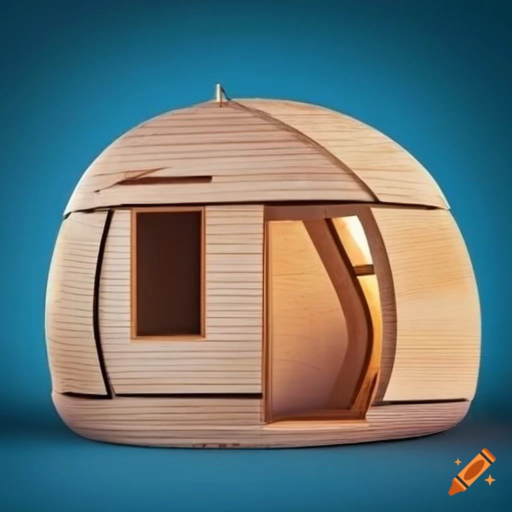 Detailed technical illustration of a pop up pod with unique landing ...