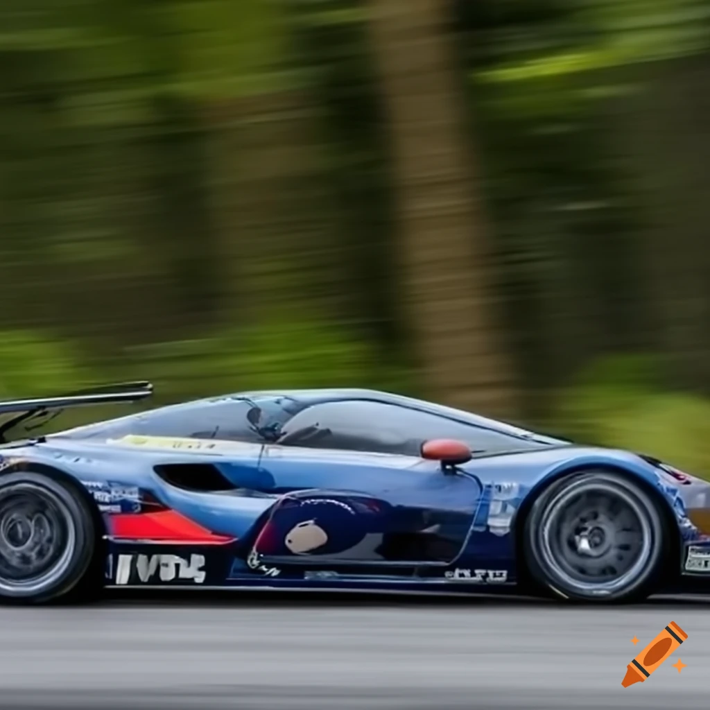 Fast racing cars on Craiyon