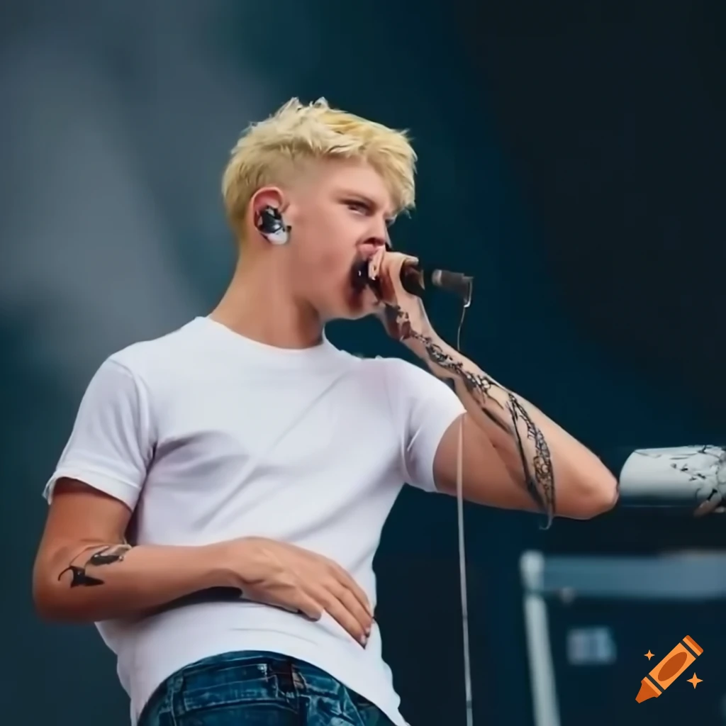 Carly rae jepsen performing at bonnaroo superjam on Craiyon