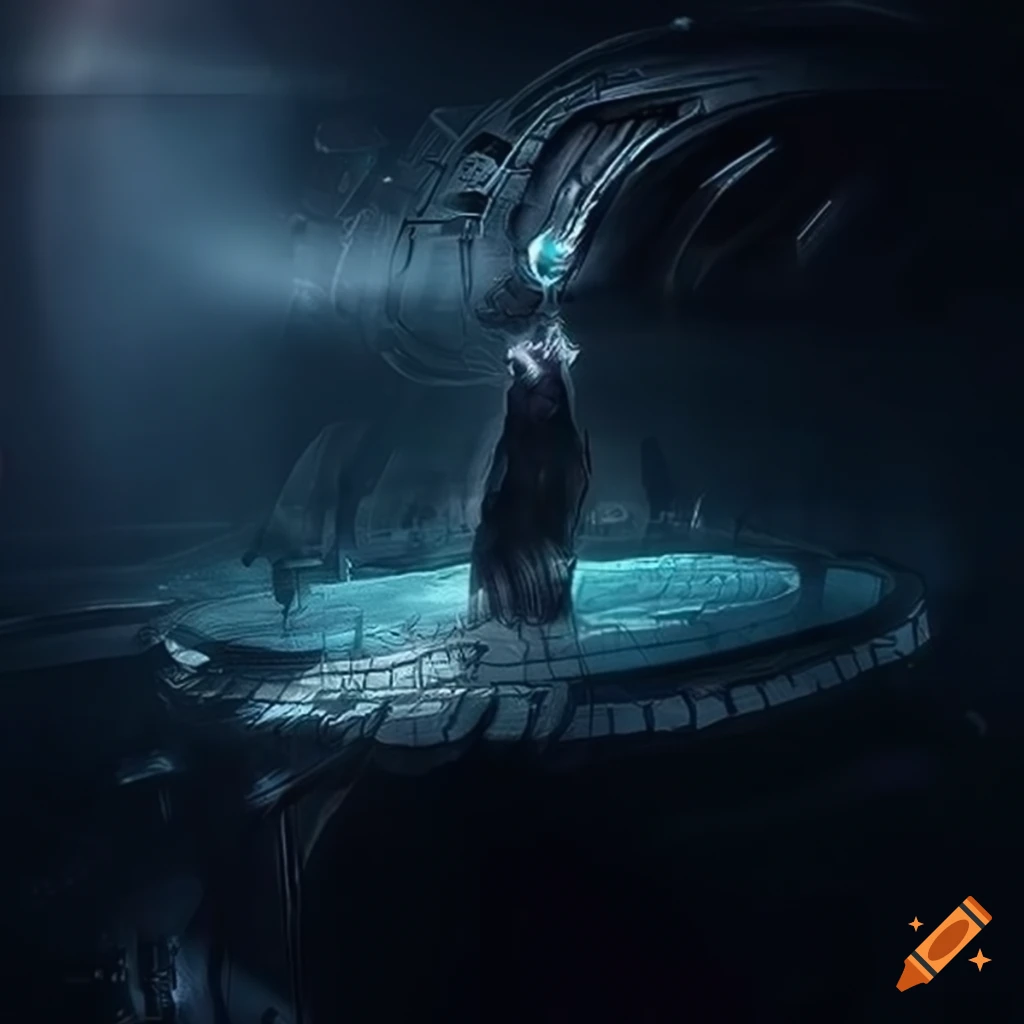 Futuristic city exploring a magical underwater world and encountering a ...