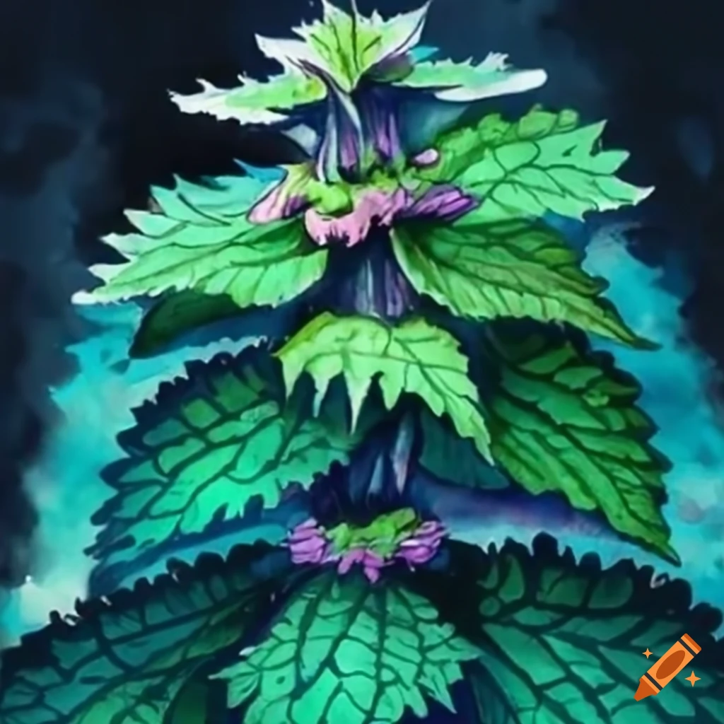 Nettle plant in blade runner movie on Craiyon