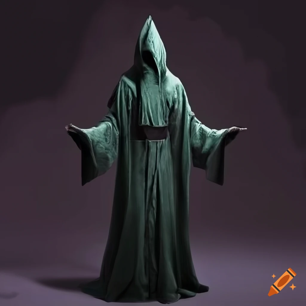 Image of a dark sage wearing an evil robe on Craiyon