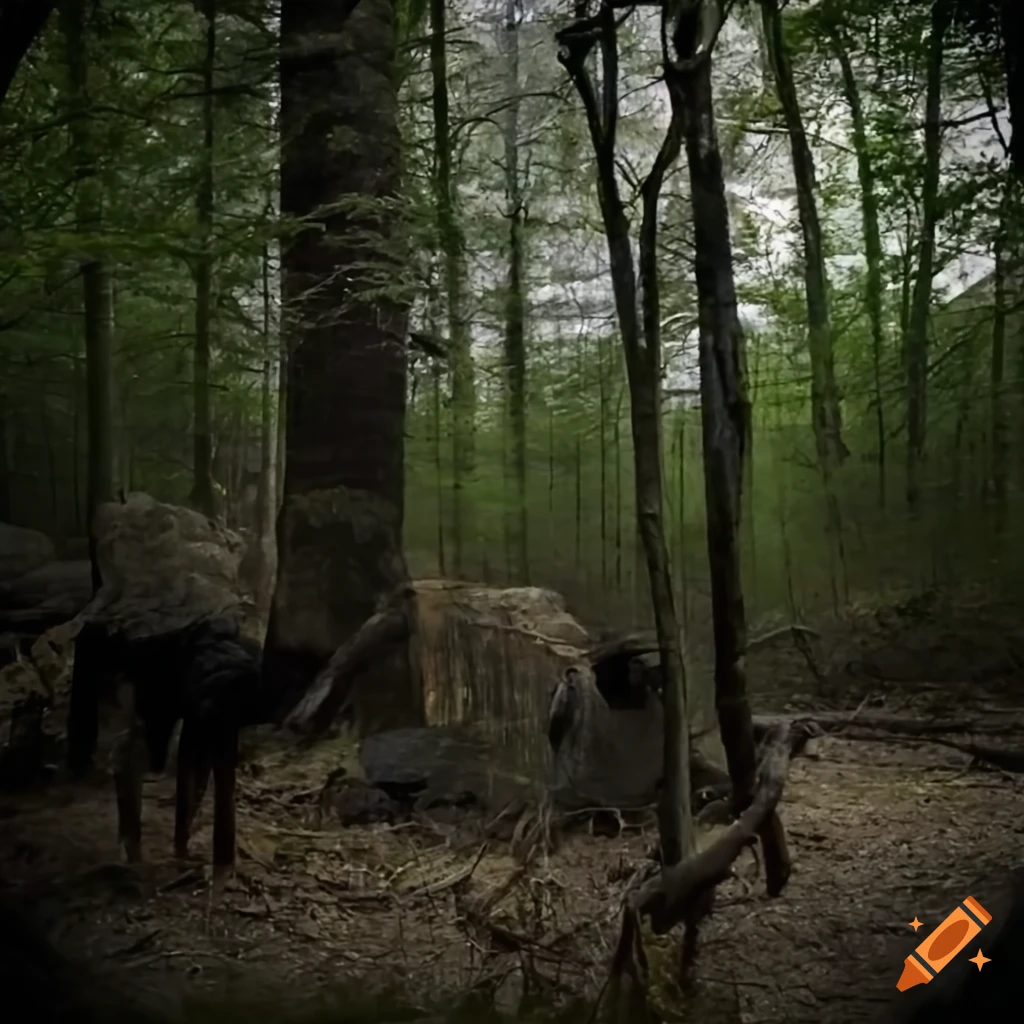 Obama trail cam on Craiyon