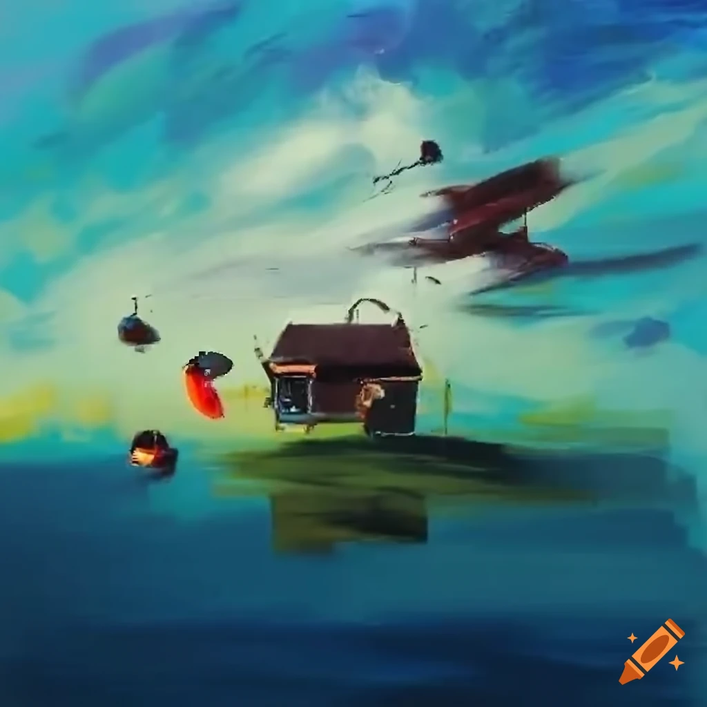 Surreal and funny image in PS1 graphics style on Craiyon