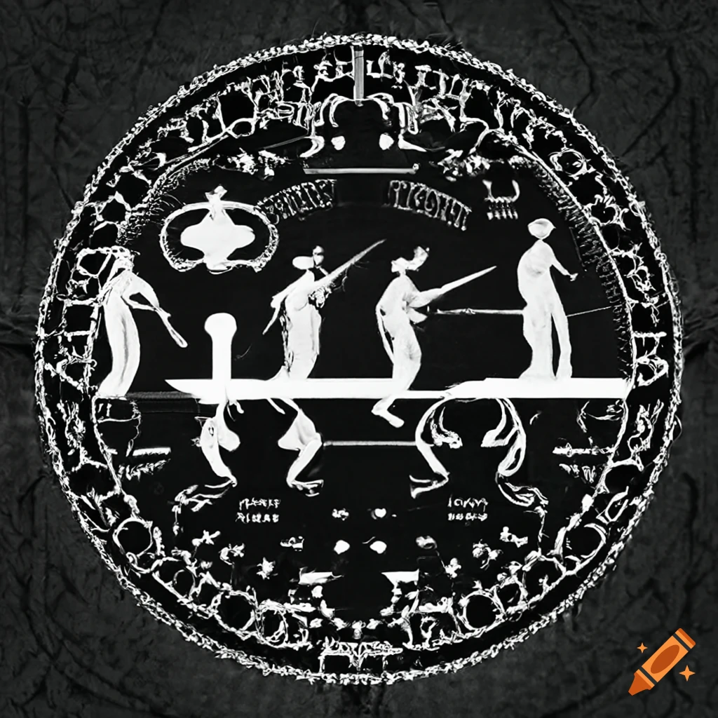 Abstract art representing progression and purposeful action on Craiyon