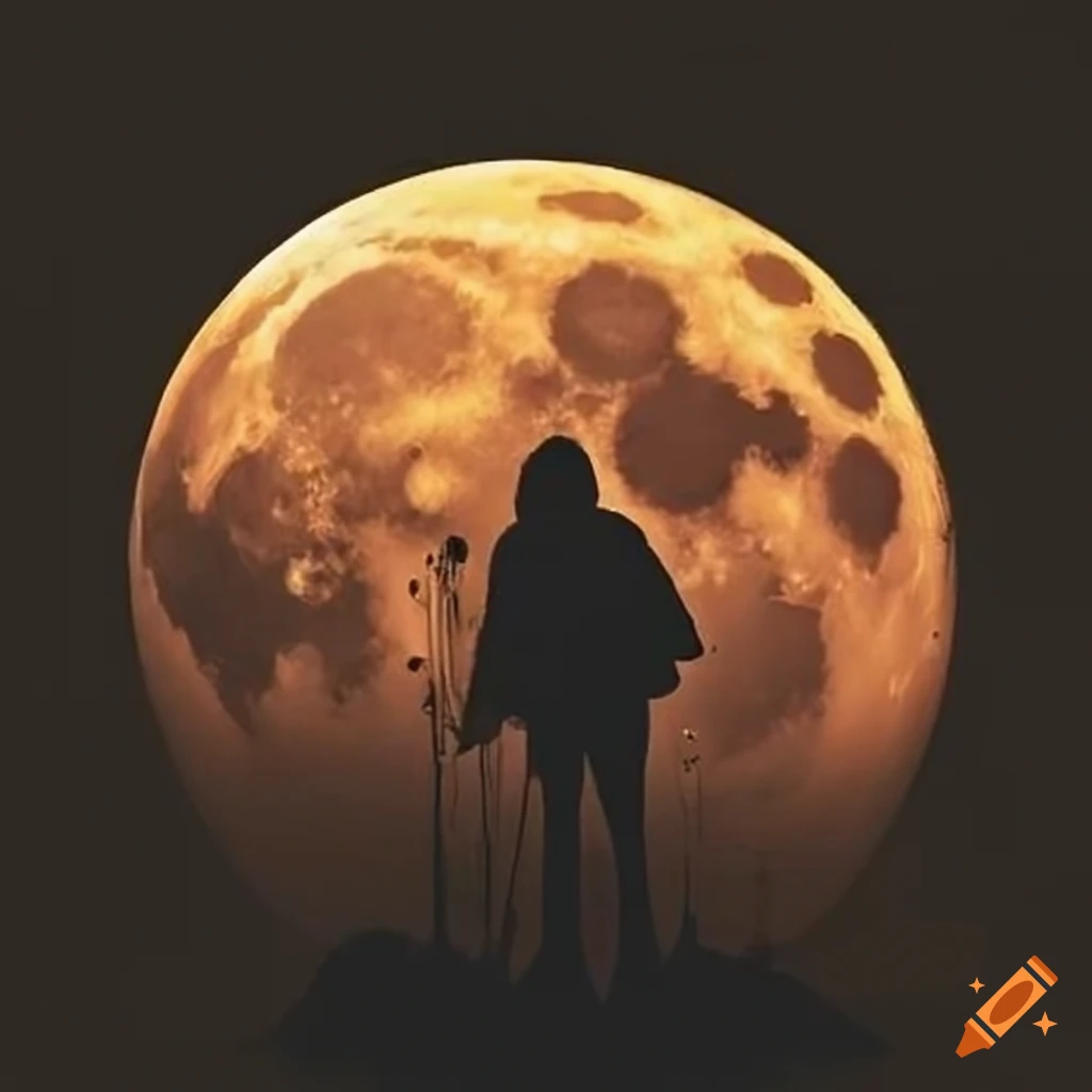 Journalist reporting from the dusty and rocky surface of the moon on ...