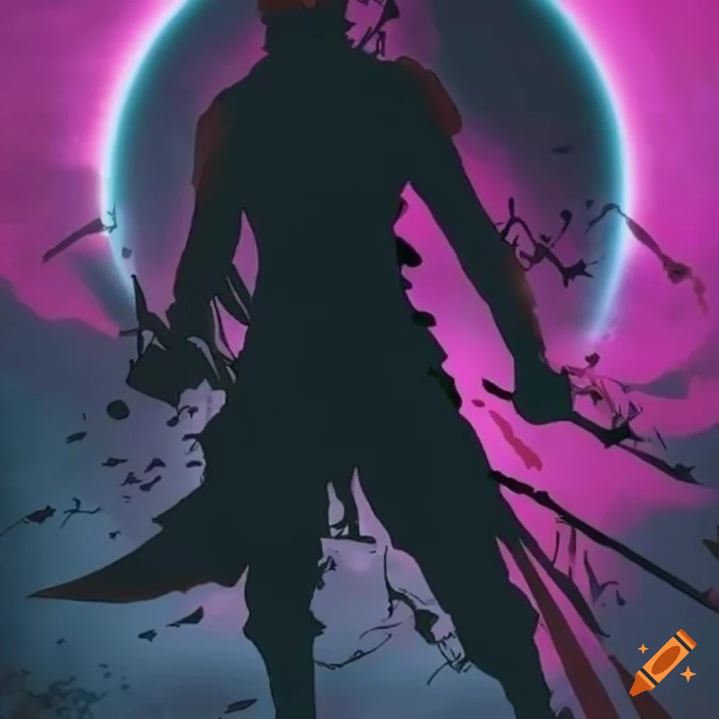 Ninja shadow on Craiyon