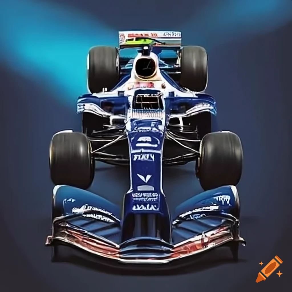 Ayrton senna driving williams car with white clouds and road to victory ...