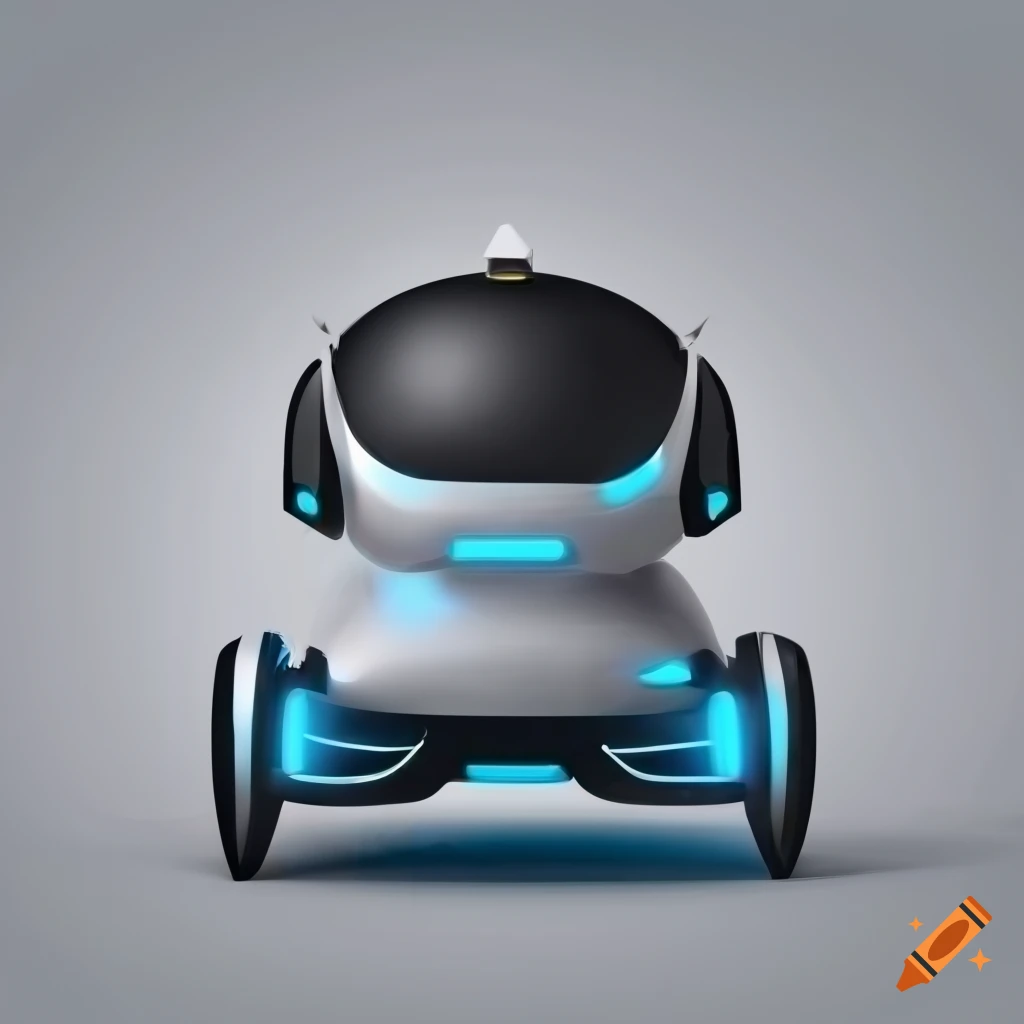 Robot car for school children transportation on Craiyon