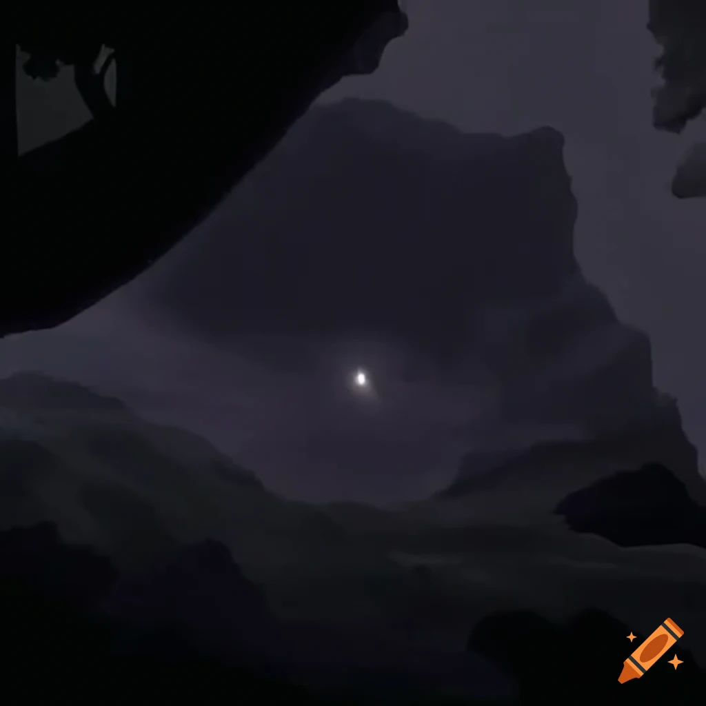 Image depicting a tense scene between two characters on Craiyon