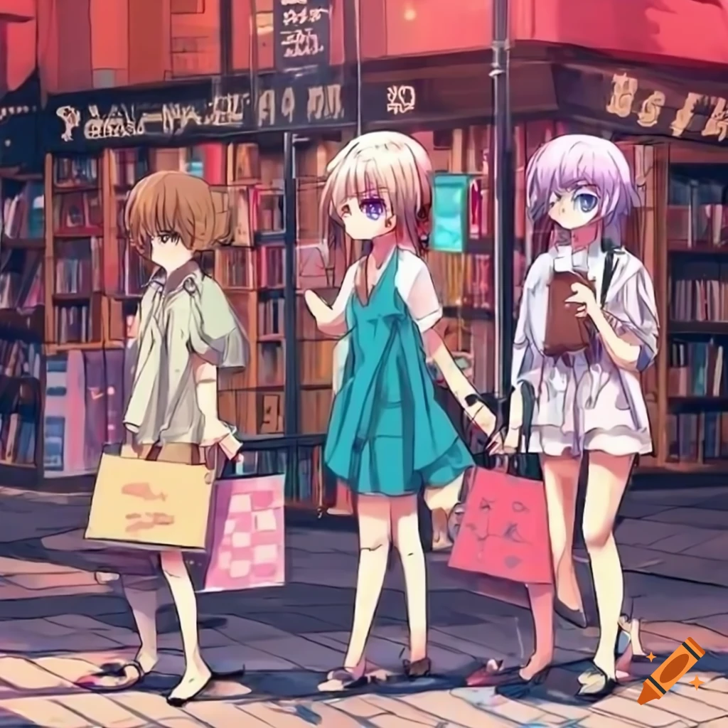 Bookstore images created on Craiyon