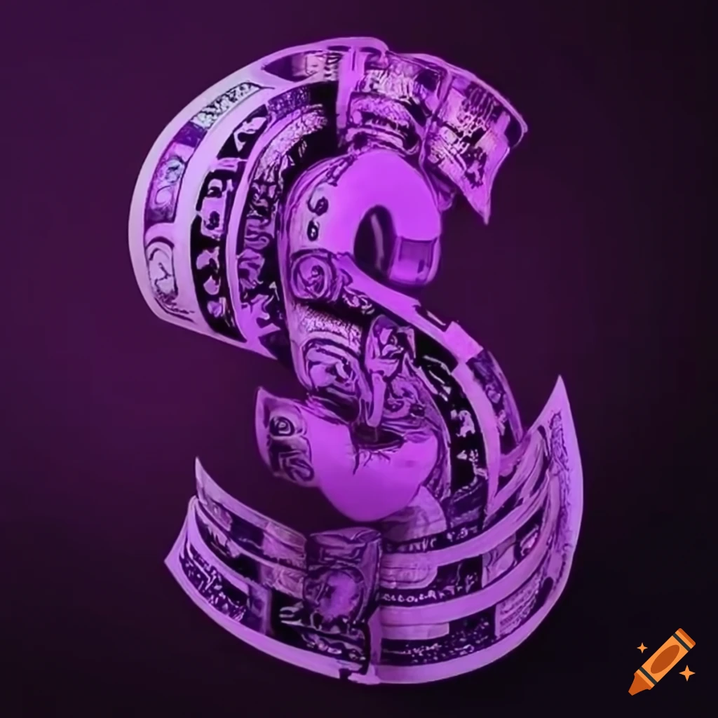 Cheese shaped like a dollar symbol on Craiyon