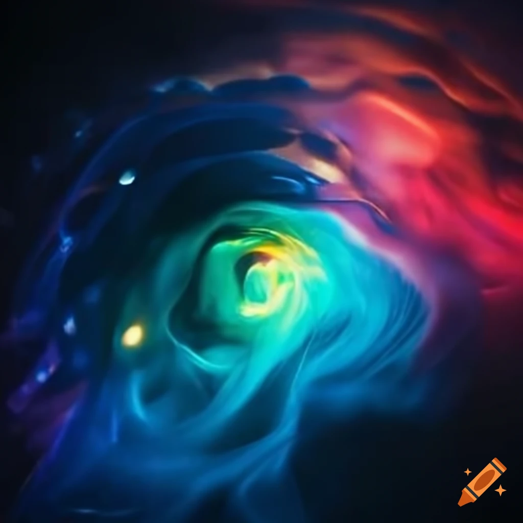 Vibrant multiverse art on Craiyon