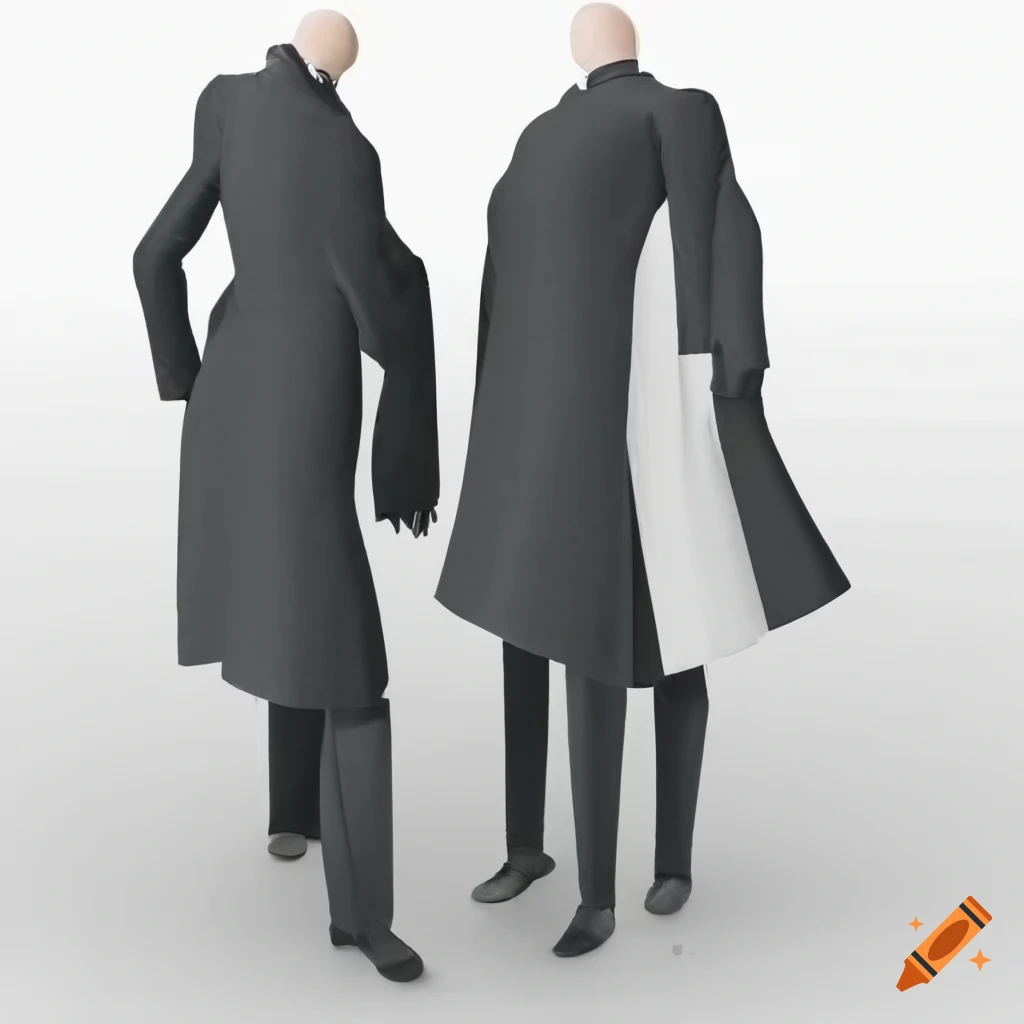 Trendy fashion model standing tall