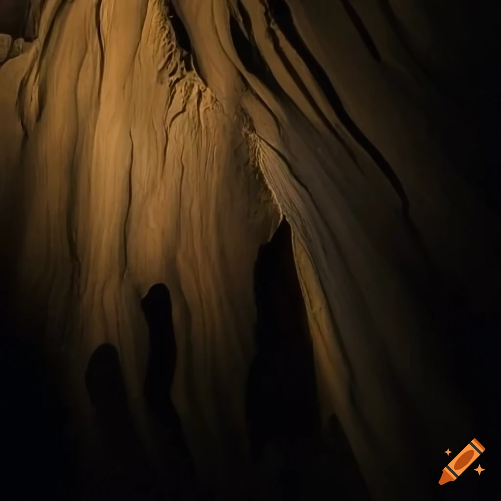 Unique terrain featured in the image