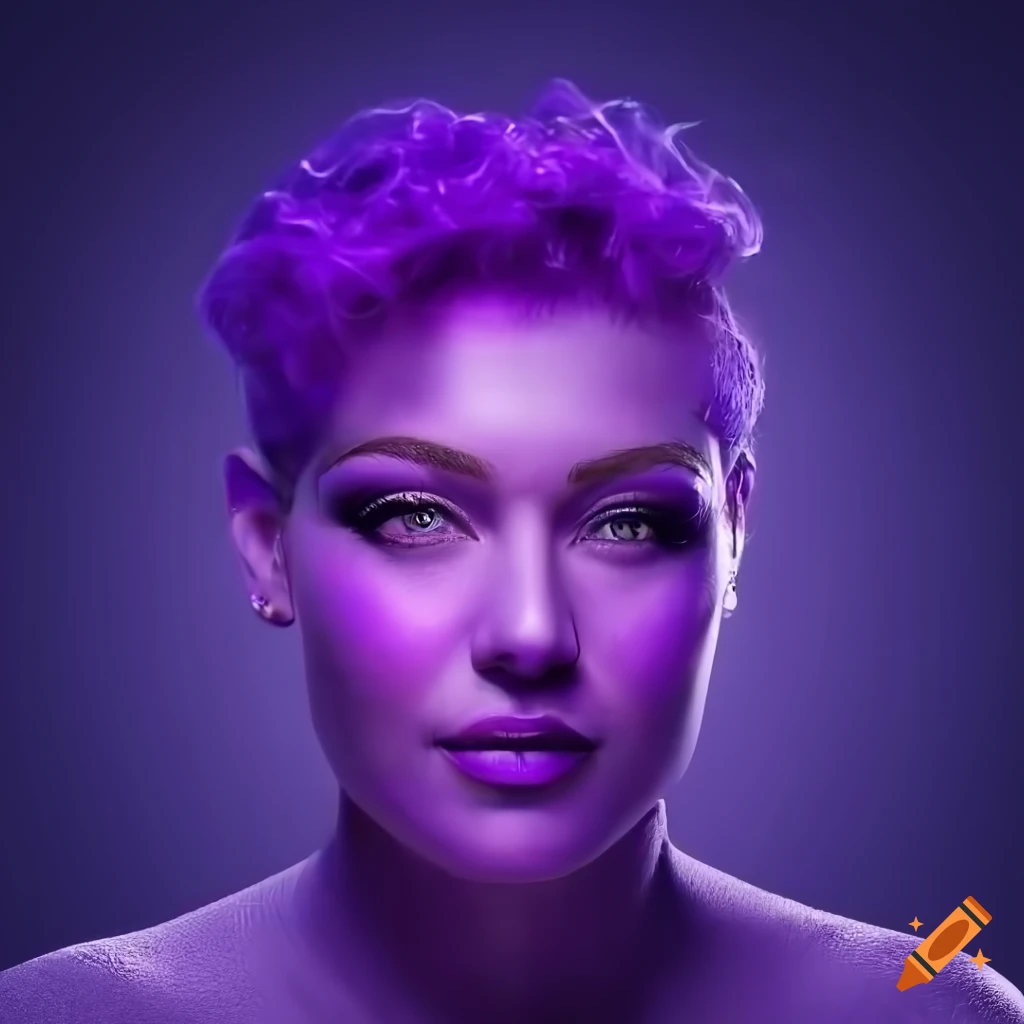 Makeup For Purple Hair And Blue Eyes | Saubhaya Makeup