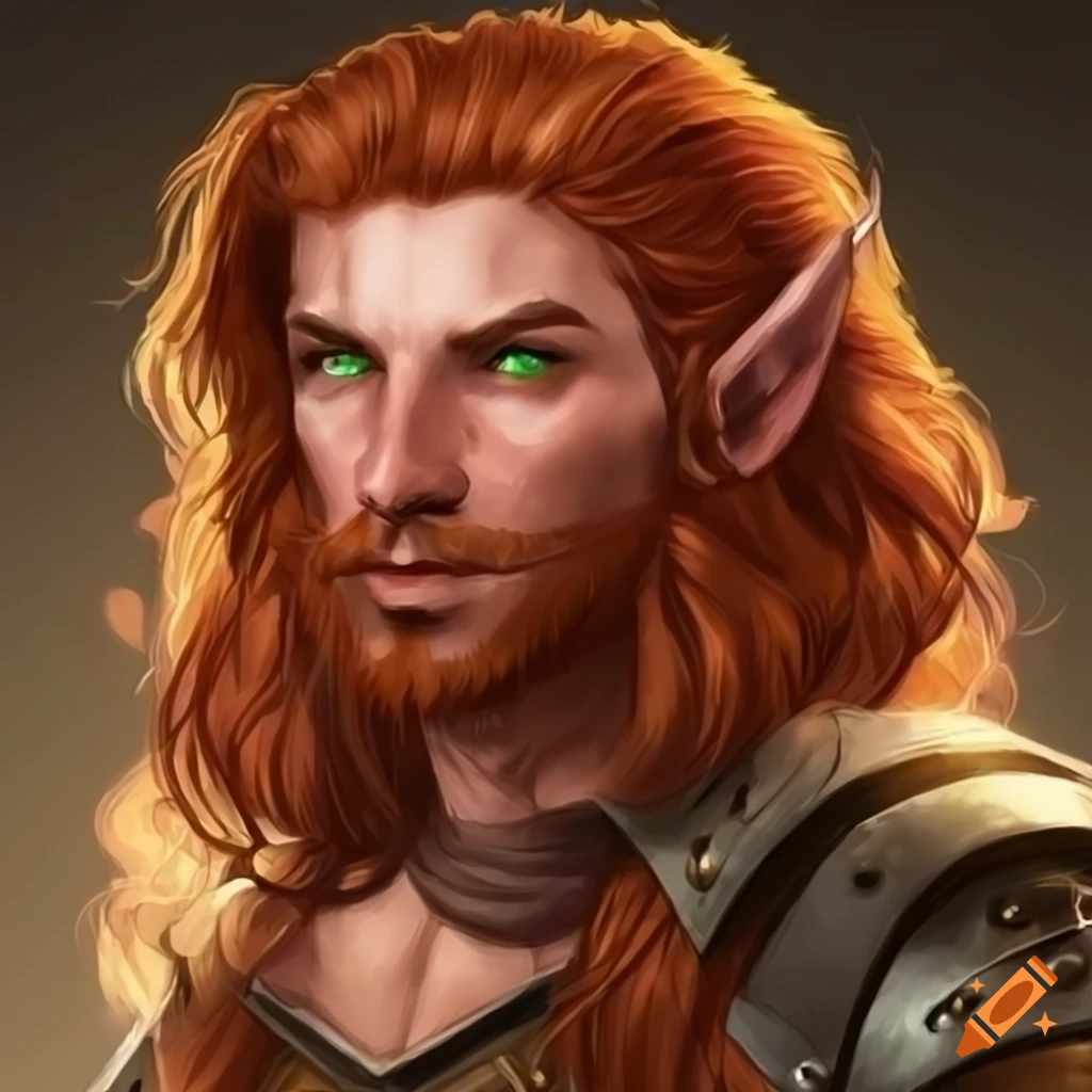 Illustration of a male centaur ranger on Craiyon