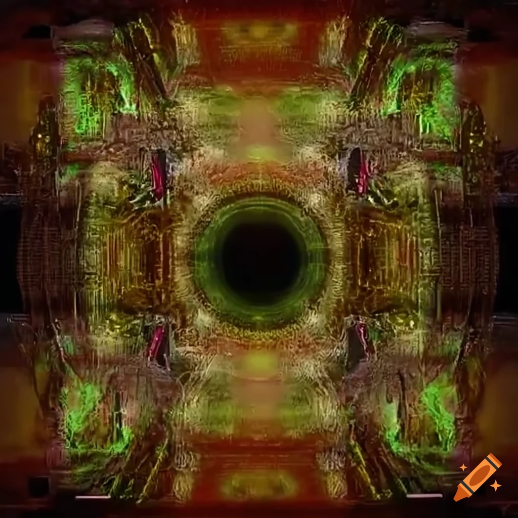 Artwork illustrating an ai's dream