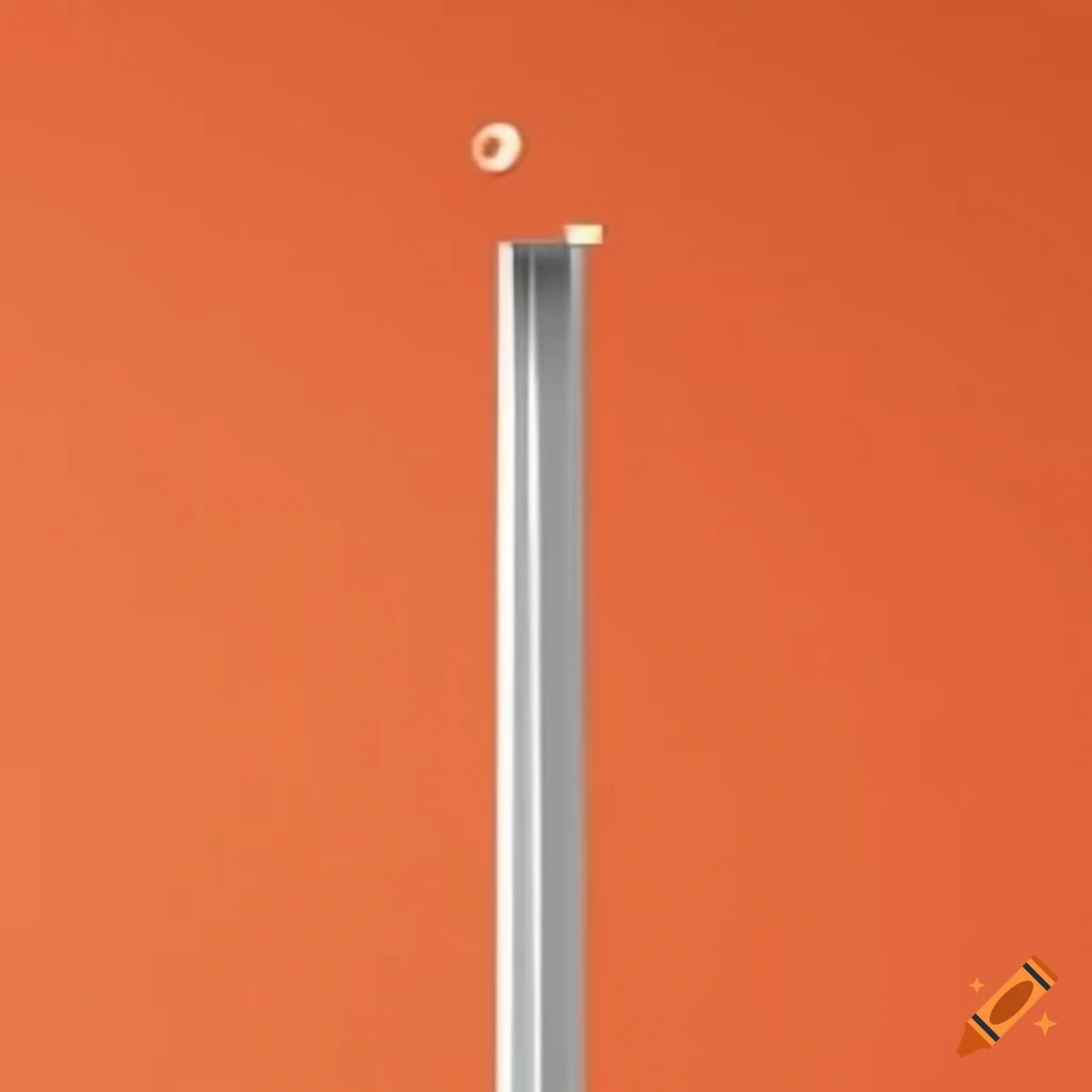 Vertical rail installation on Craiyon