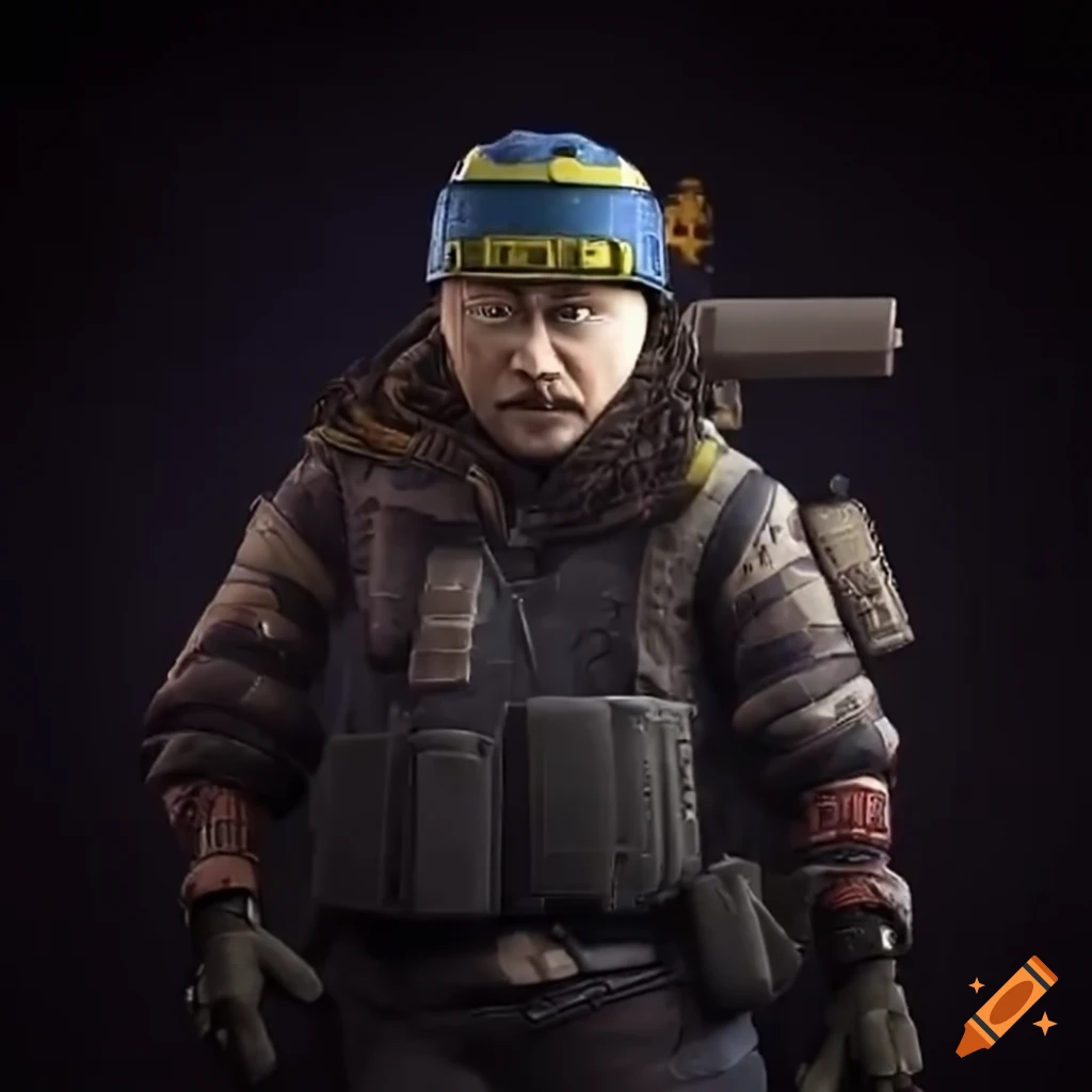 Image of eric cartman in rainbow 6 siege on Craiyon
