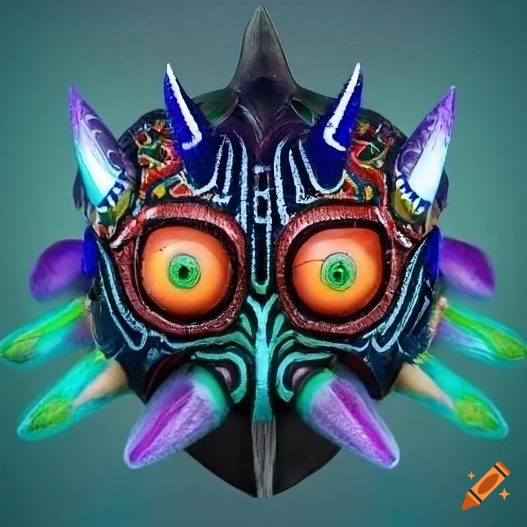 Majora's mask on Craiyon