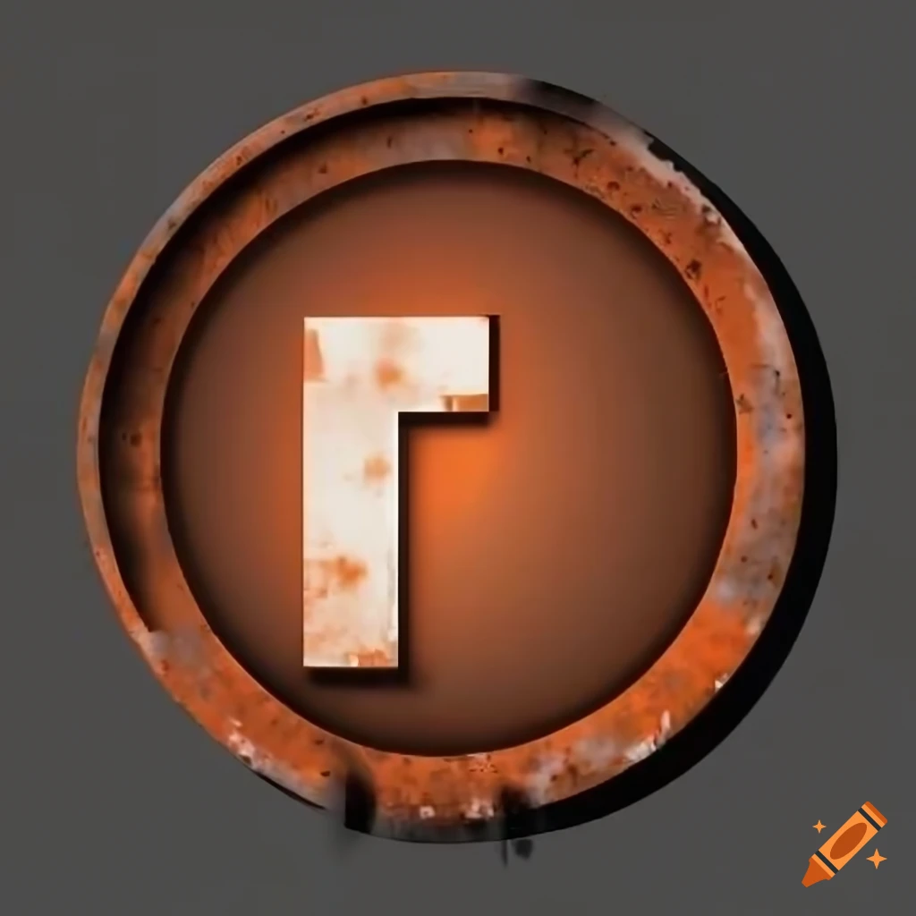 Rust-style t logo with transparent background