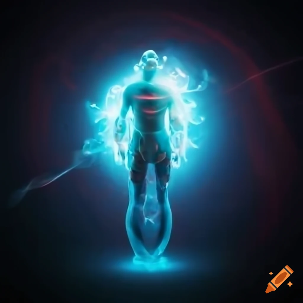 Sci-fi invisible transparent mist fog ghost ninja on Craiyon