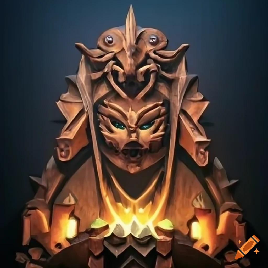 Detailed artwork of a boss in a zelda game