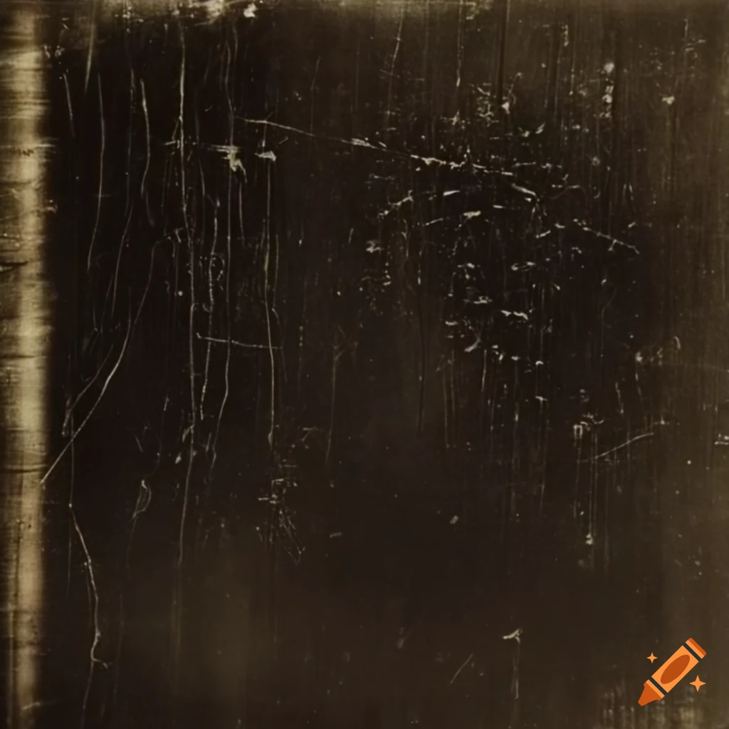 Vintage scratched film photo