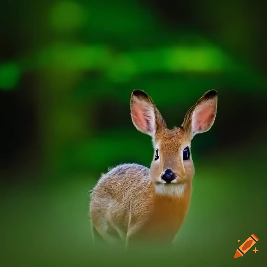 Cute bunny deer hybrid on Craiyon