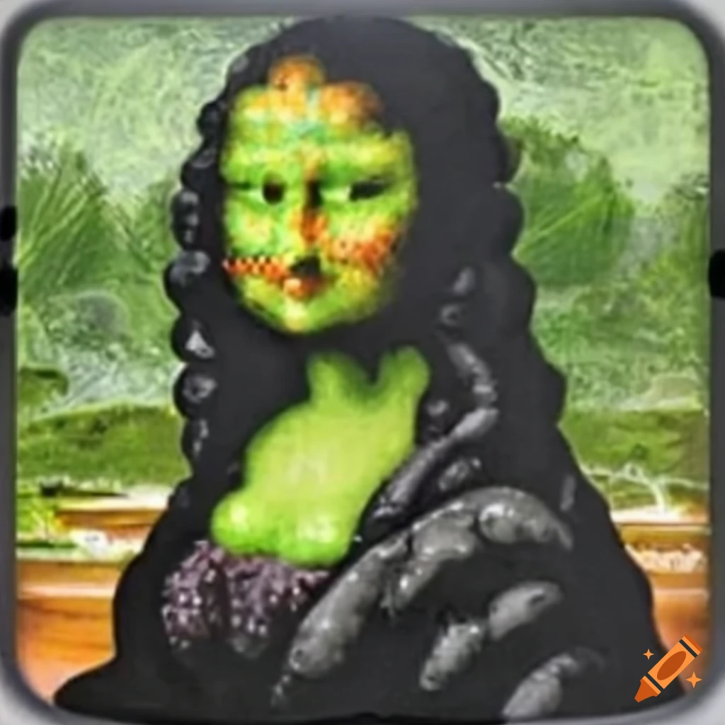 Image of a ferocious frog