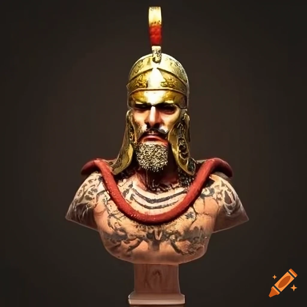 Depiction of a carthaginian general
