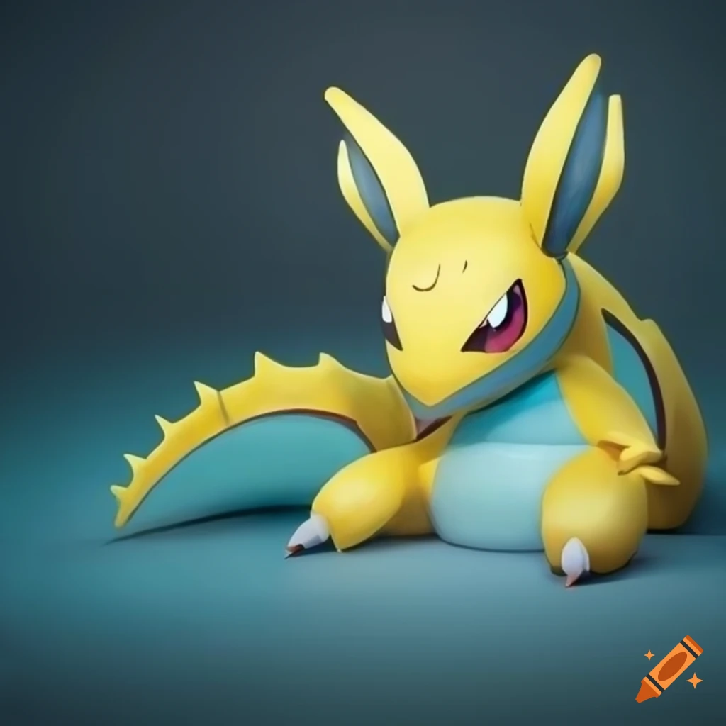 Pasta dinosaur pokemon on Craiyon