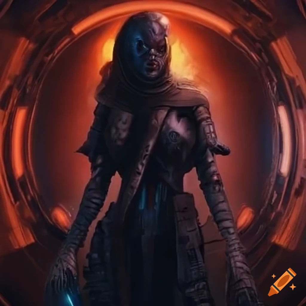 Science fiction apocalypse artwork