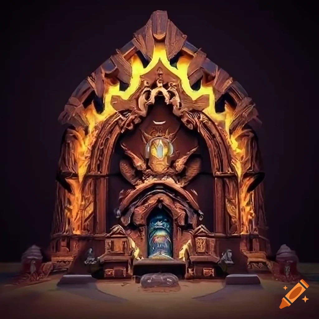 Detailed artwork of a labyrinth dungeon boss in zelda game style on Craiyon