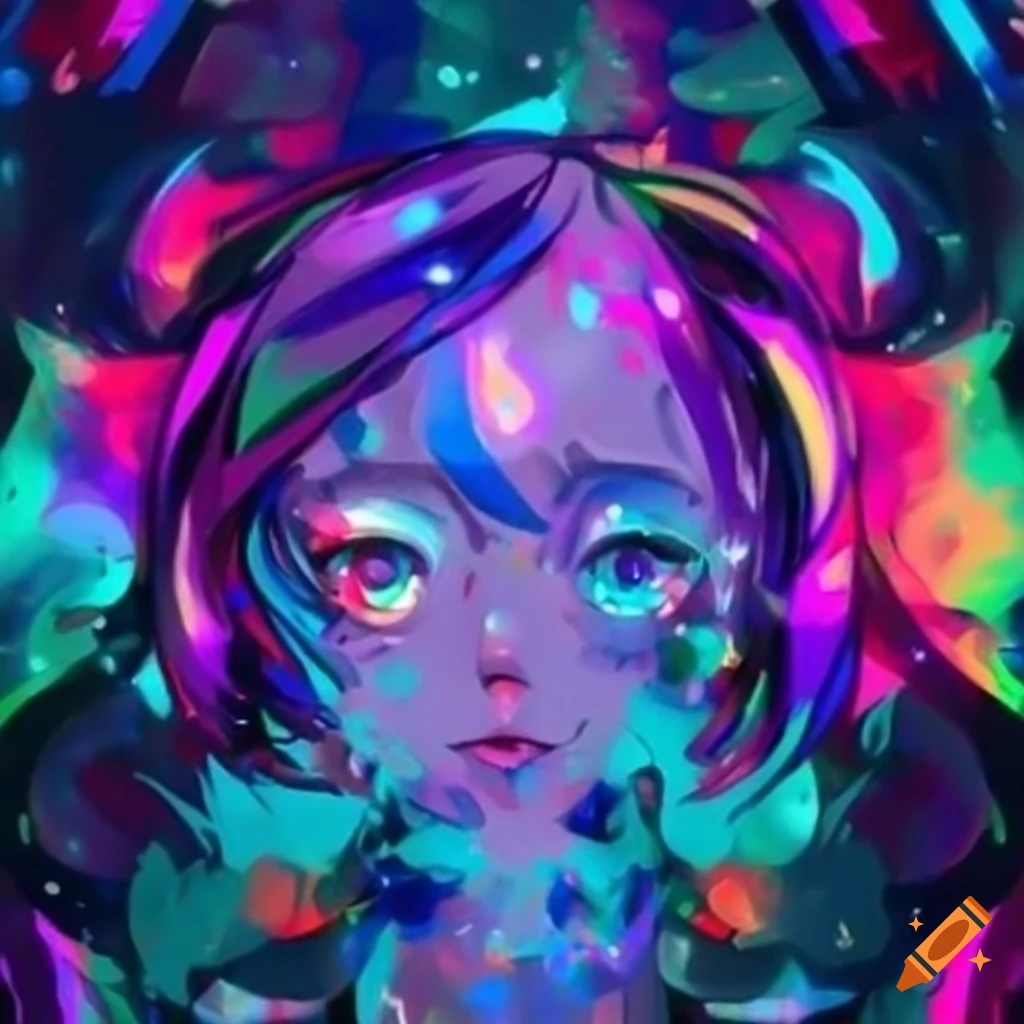 Abstract image representing creativity on Craiyon