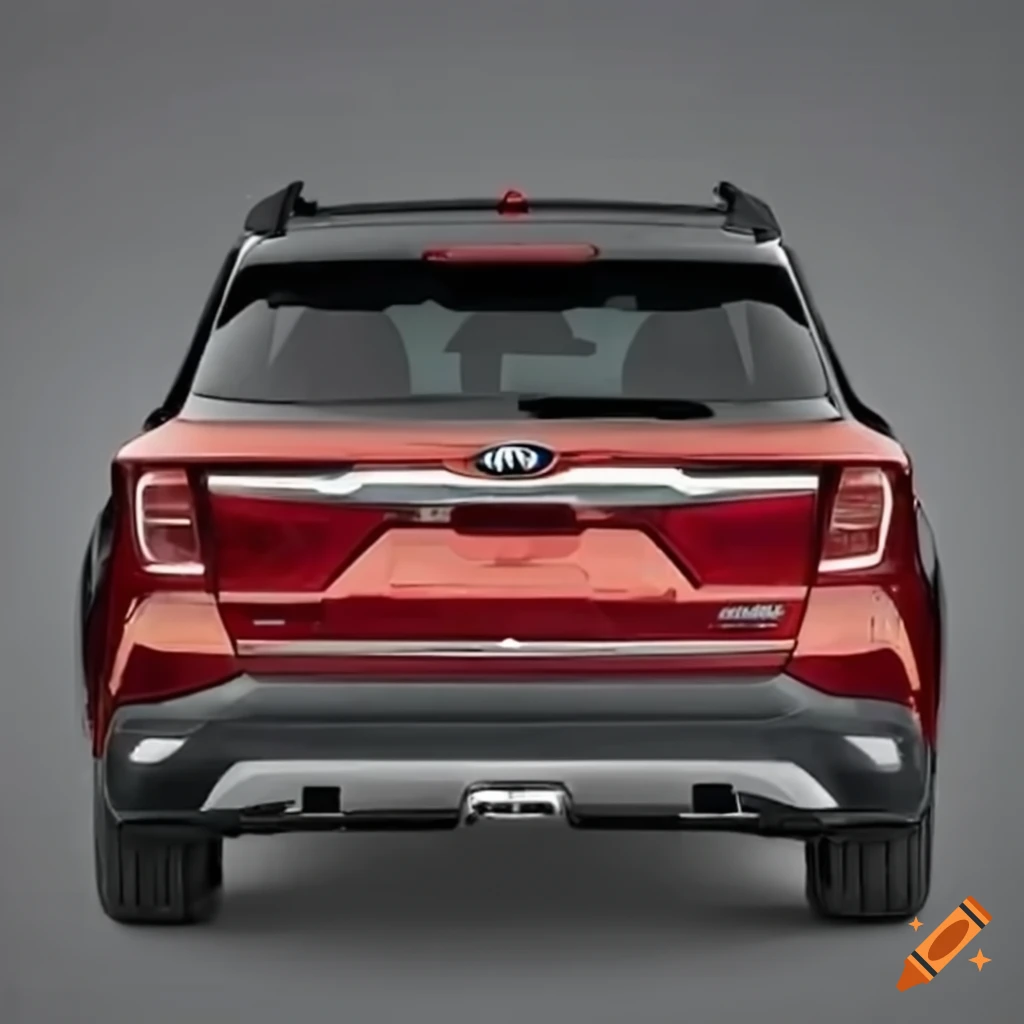 Rear view of a 2023 kia sorento seltos