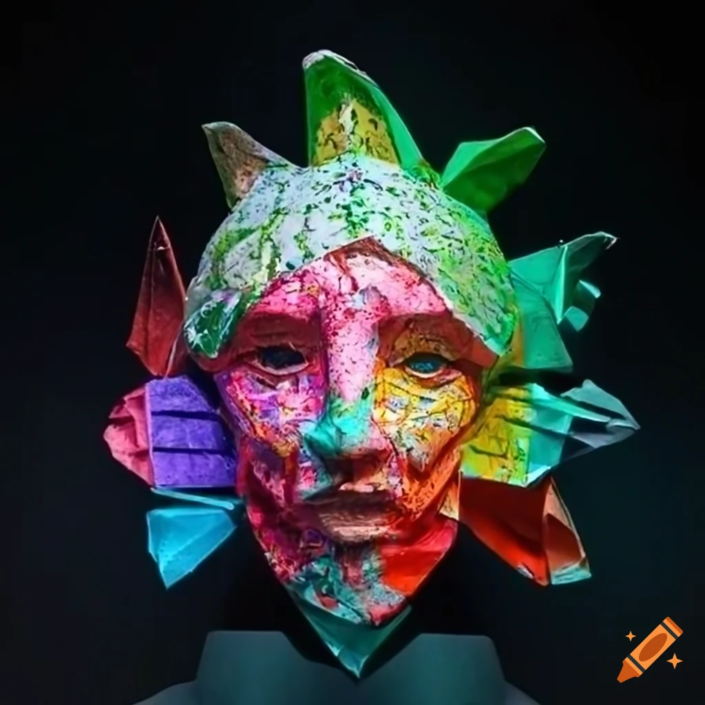 Ultra hd sculpture with intricate details and vibrant colors on Craiyon