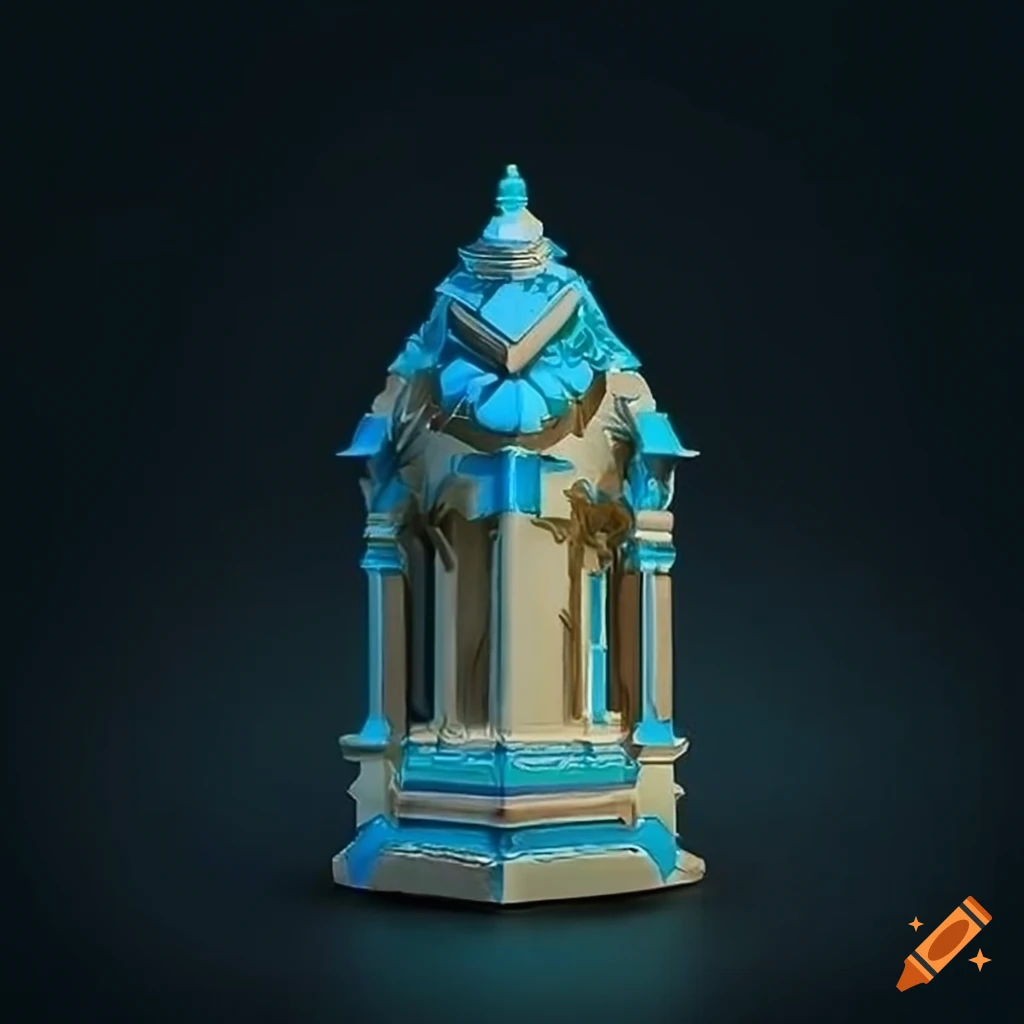 Detailed carving with minimalist zelda game motif on Craiyon