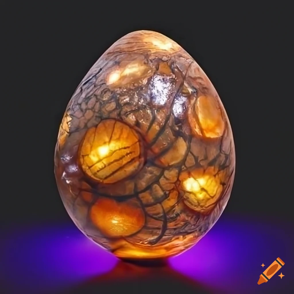 Solar dragon egg photo on Craiyon